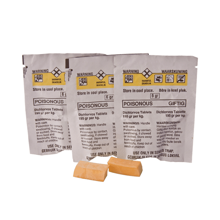 Dichlorvos Blocks in Foil Pouches - Insect Science